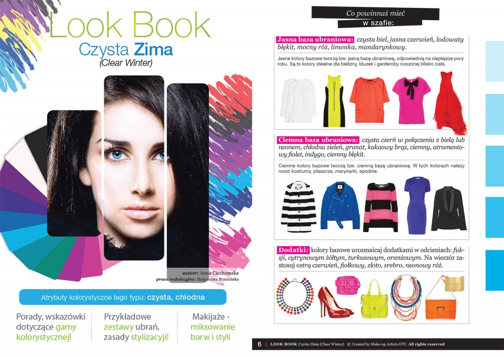 Analiza kolorystyczna & makijażowa metamorfoza – Czysta Zima (Clear ...