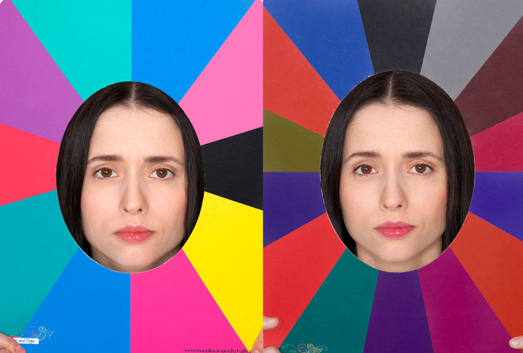 Analiza kolorystyczna – Czysta Zima (Clear/Bright Winter) | Makijaż i ...